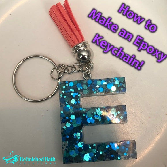 How to Make an Epoxy Keychain! – Refinished Bathtub Solutions